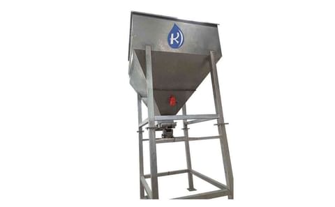 Kanchan Metals - Feeding Hopper (Hopper with Discharge System) | PotatoPro