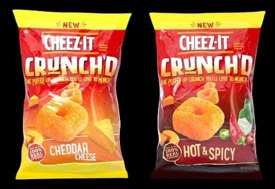 Kellogg's Cheez-it now also in Snack Isle with puffed Cheez-It Crunch'd ...