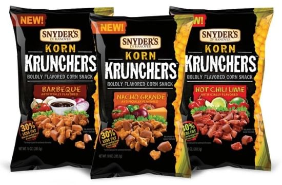 Snyder’s of Hanover enters Flavored Corn-Snacks Category with Korn ...