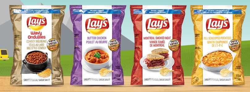Lays announces the finalists for the Do-Us-a-Flavour Tastes of Canada ...