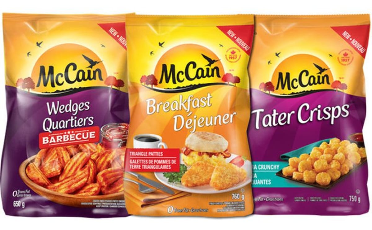 McCain Introduces New Potato Triangle Patties, Tater Crisps and BBQ ...