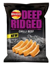 Chilli beef flavour added to Walkers Deep ridged line of Crisps | PotatoPro